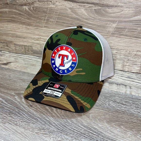 Nike | Accessories | Texas Rangers 3d Snapback Trucker Hat Army Camo ...